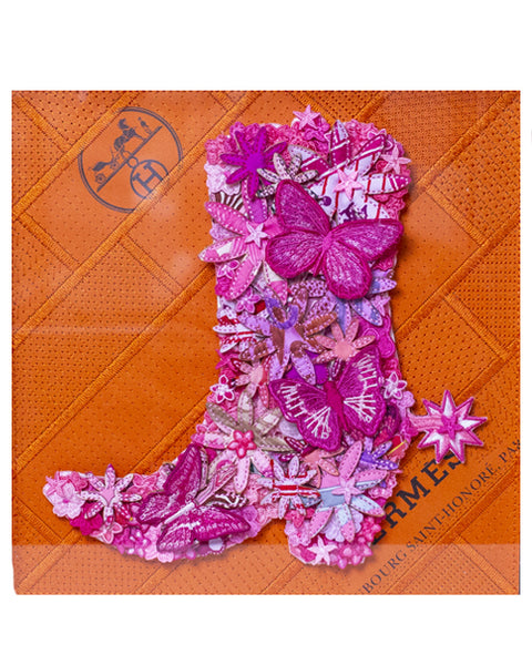 STEPHEN WILSON STUDIO | Hermes Pink Kinky Boot | 12x12 – 29 North ...